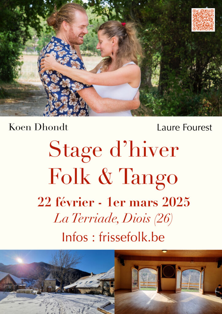 Stage "Folk & Tango" de Laure et Koen - La Boîte de Trad
